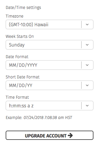 Managing Date and Time Settings in the User Interface - Encoding.com HelpEncoding.com Help